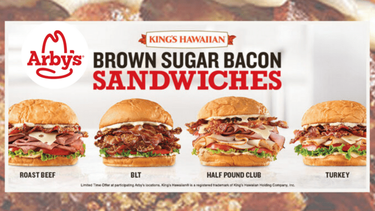 Arby's Brings Back Sweet Brown Sugar Bacon Sandwiches