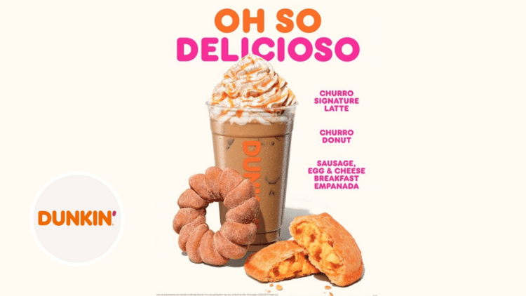 Dunkin’s 2024 Spring Menu: Yummy Empanadas and Churro Lattes!
