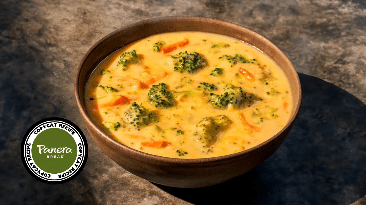 The 1 Panera Bread S Broccoli Cheddar Soup Recipe