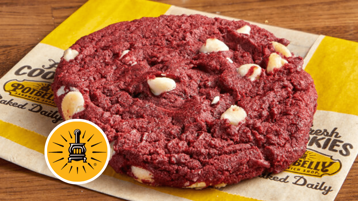 Potbelly Welcomes Back Red Velvet Cookie for a Limited Time