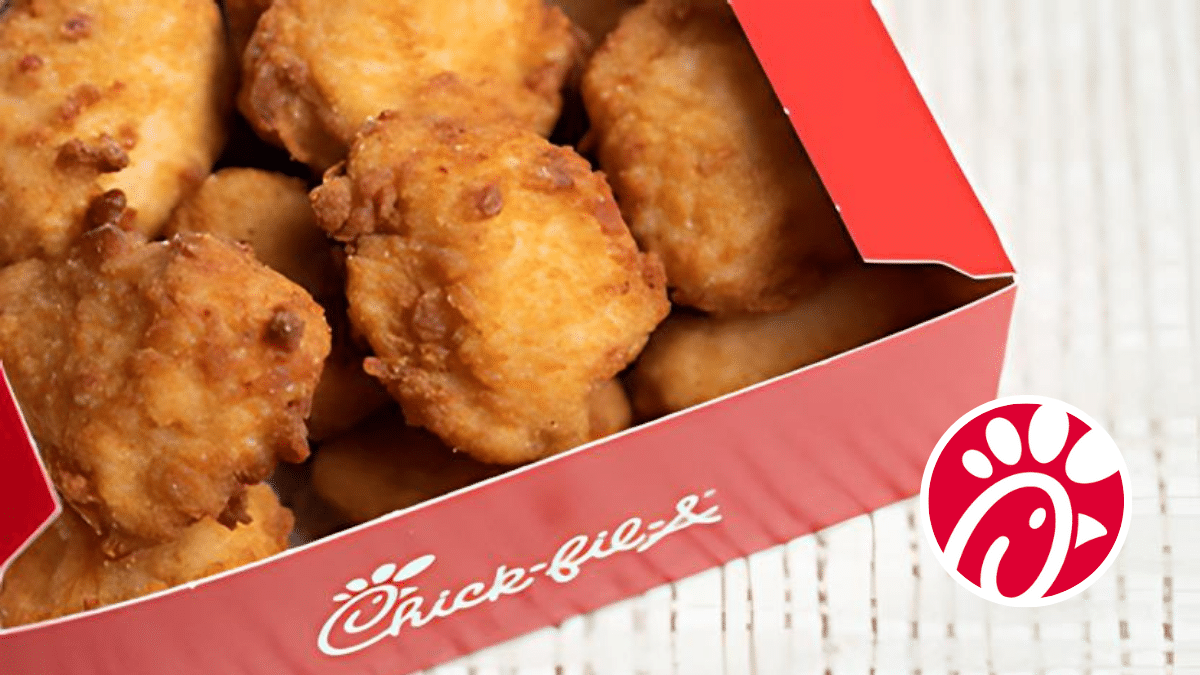 Try Chick-fil-A's New Pizza with Chicken Nugget Toppings!