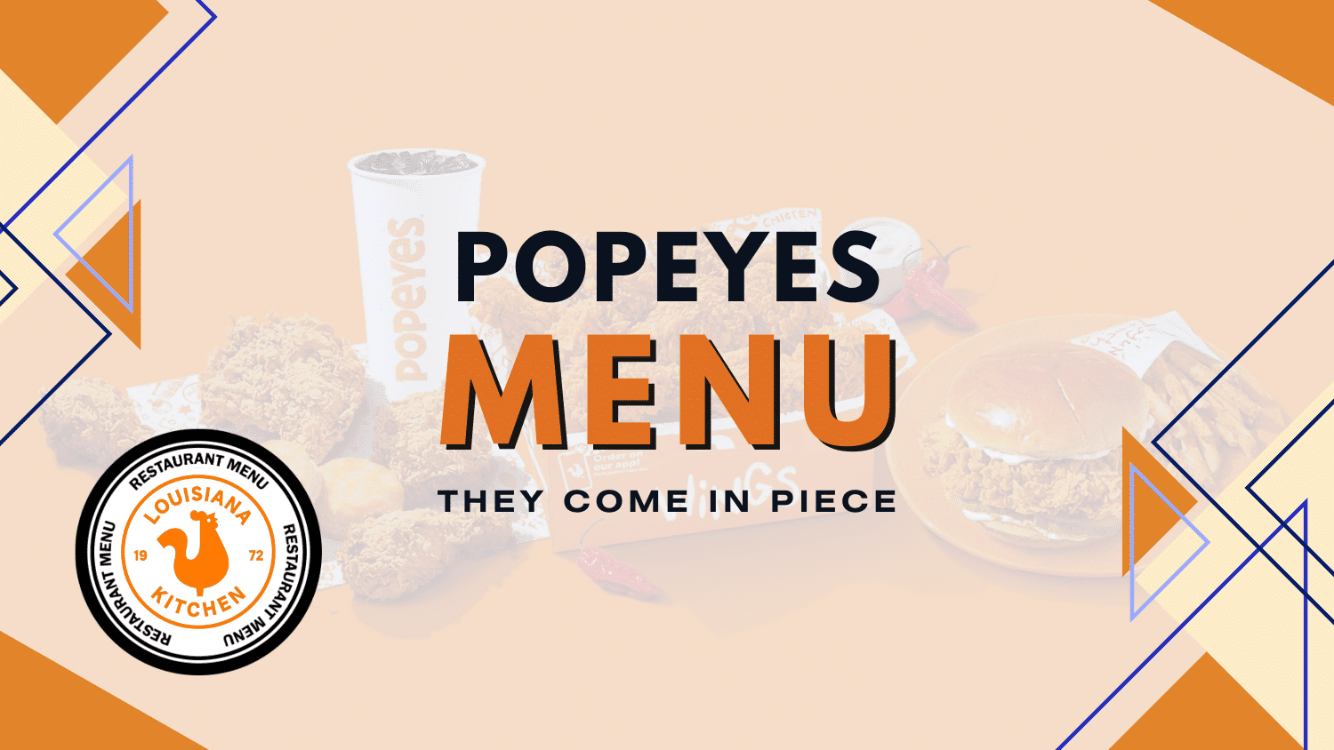 Popeyes Menu Prices