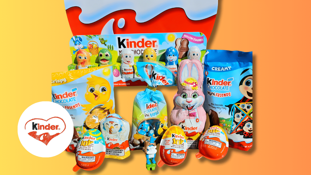 Check Out Kinder's Exciting Easter Chocolate Collection
