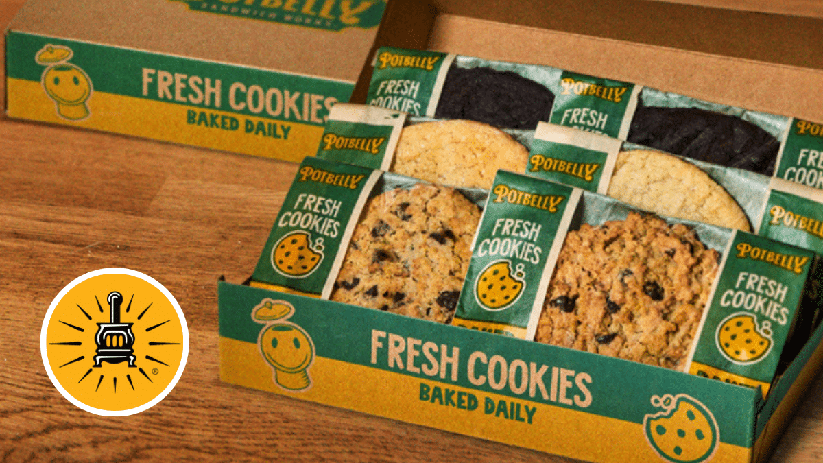 Get Potbelly's 6-Cookie Packs as a Sweet Treat!