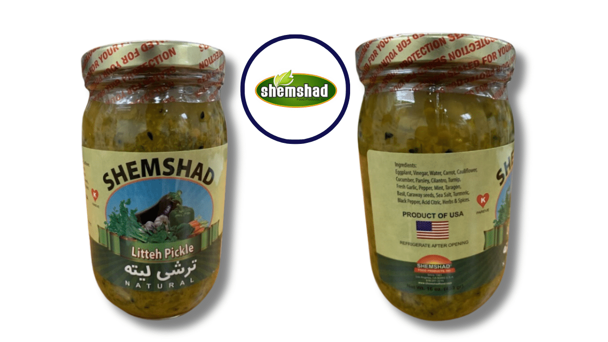 Shemshad Food Pulls Back Pickles Due to Poison Risk