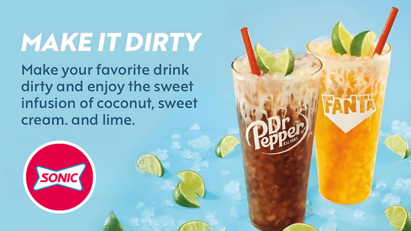 Sonic Serves Up Exciting New Messy Sips