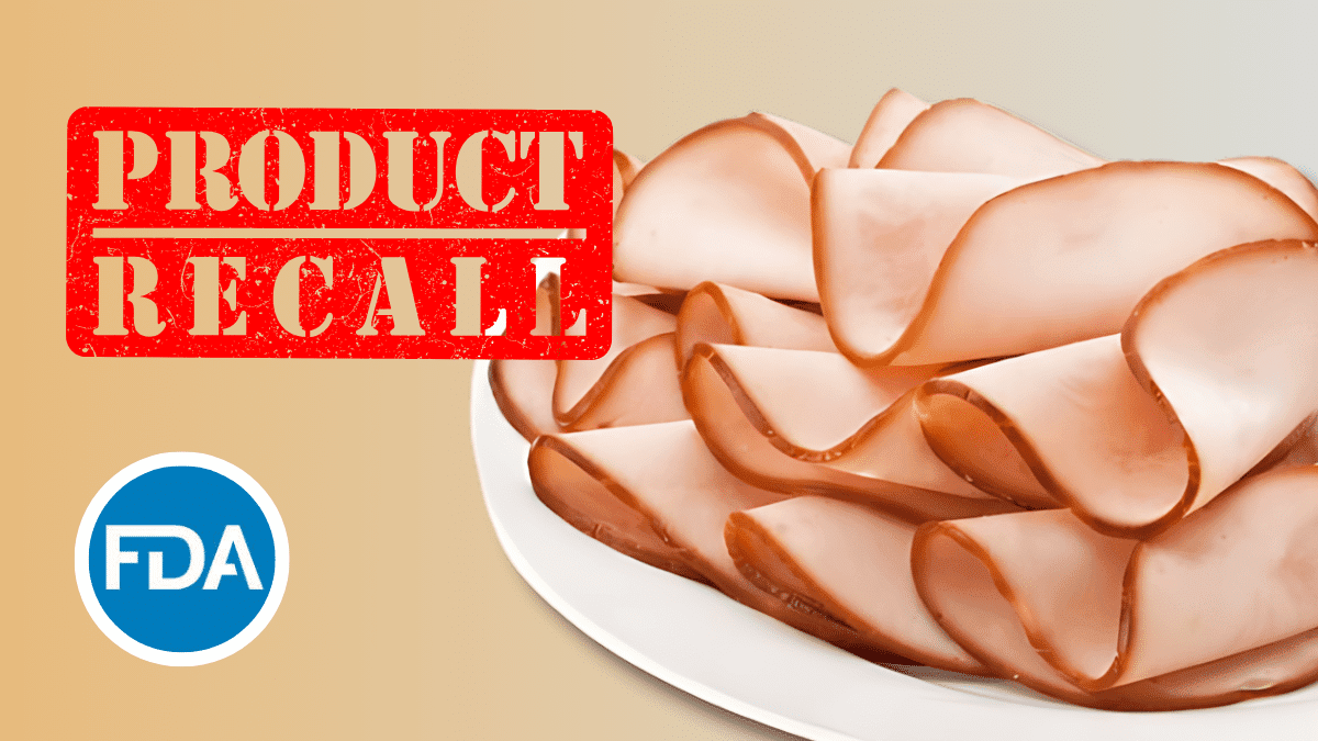 Huge Recall: 85,000 Lbs of Deli Meat Not Checked