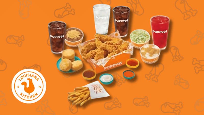 Popeyes' New $25 Deal Get a 12-Piece Chicken Tender Pack!