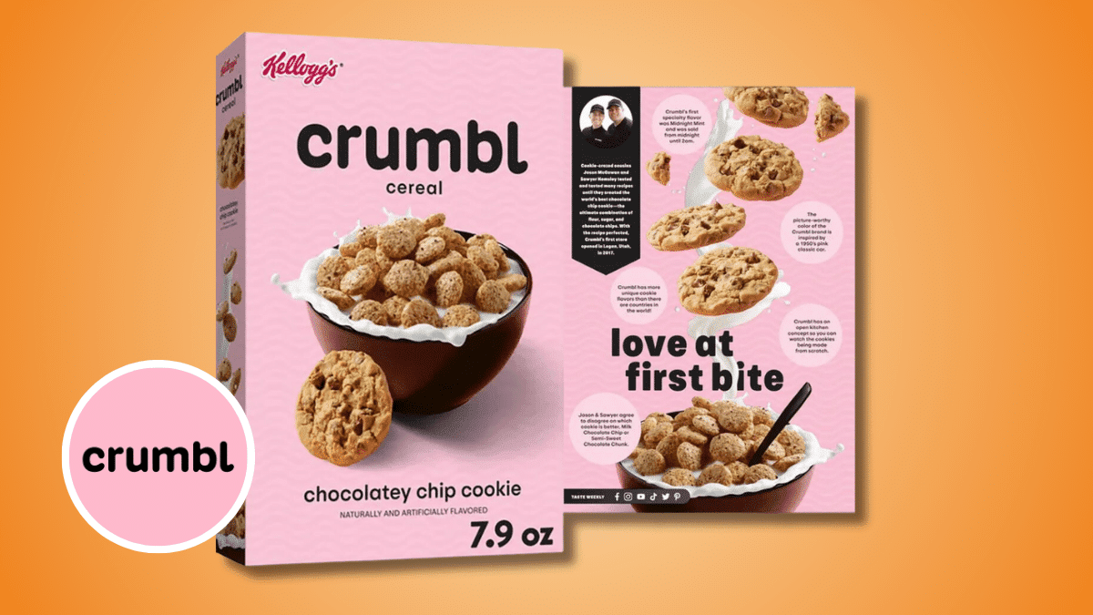 Crumbl's New Surprise: Cookies Turned Into Cereal!