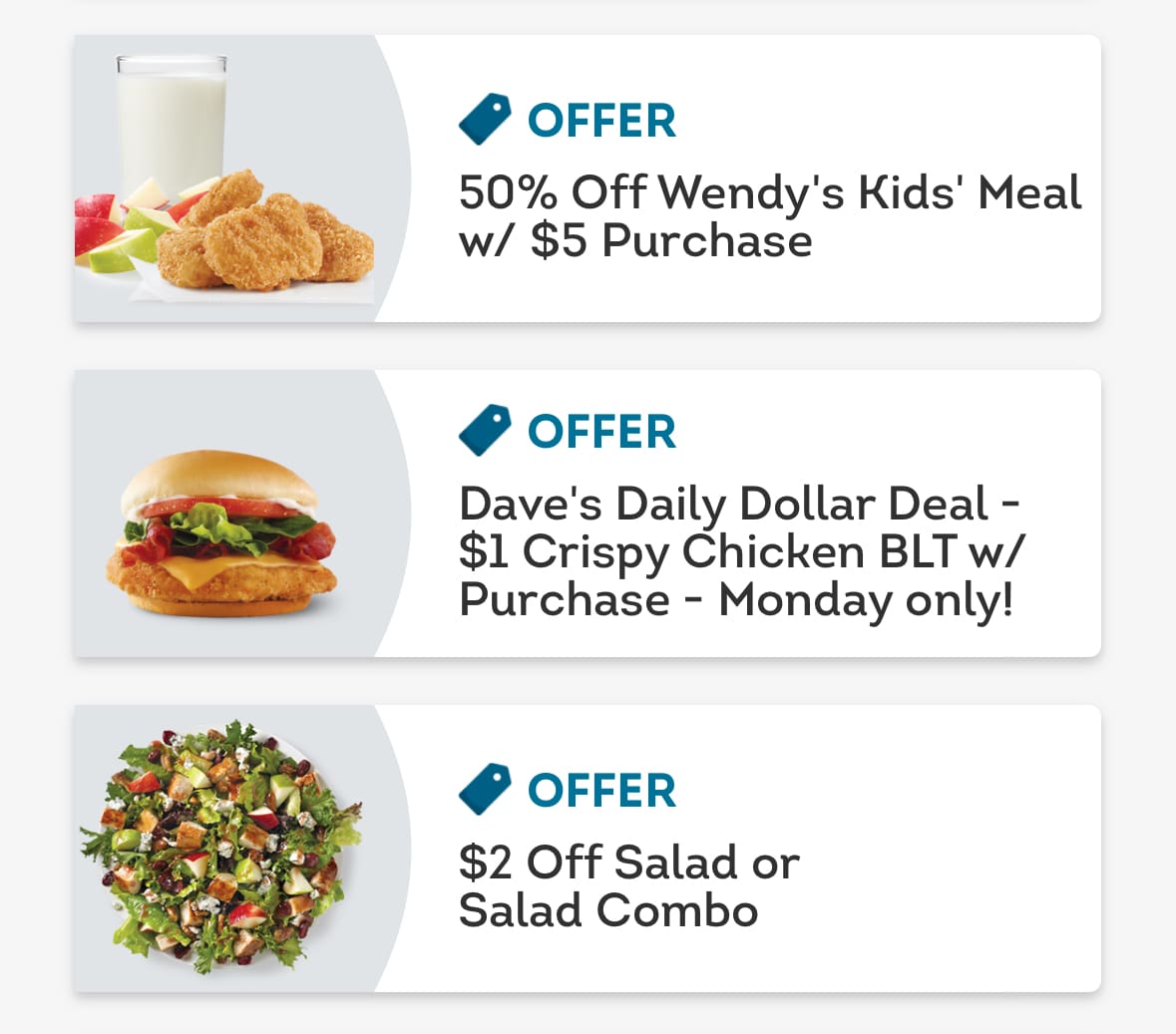 Wendy's Launches Dave's Daily Deals for $1 on April 15, 2024