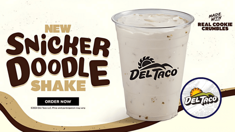 Check Out Del Taco's New Snickerdoodle Shake