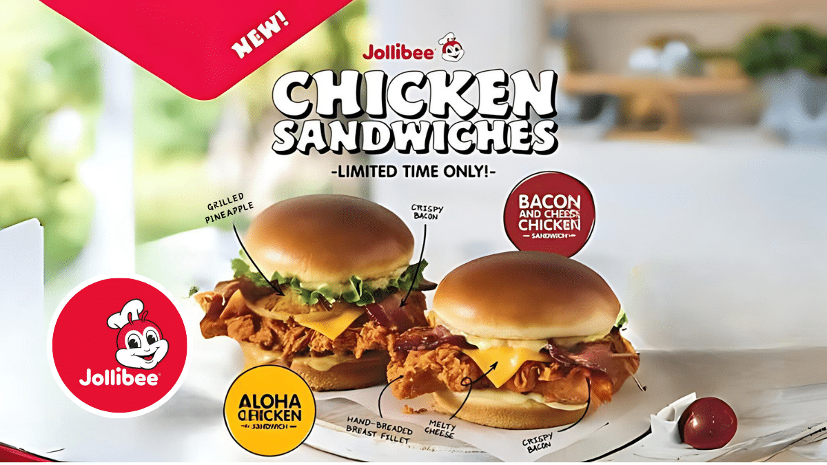 Exciting News: Jollibee Debuts 2 Chicken Sandwiches, New Pie