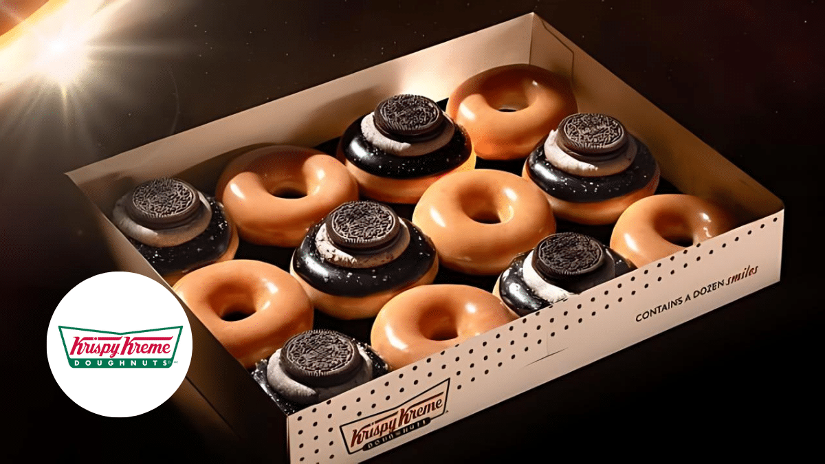 Krispy Kreme Debuts Solar Eclipse Donut from April 5-8, 2024