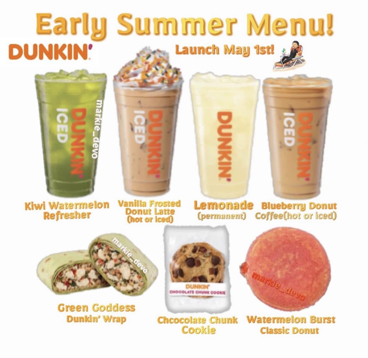 Leaked: Part 2 of Dunkin' Summer Menu Items You Must Try