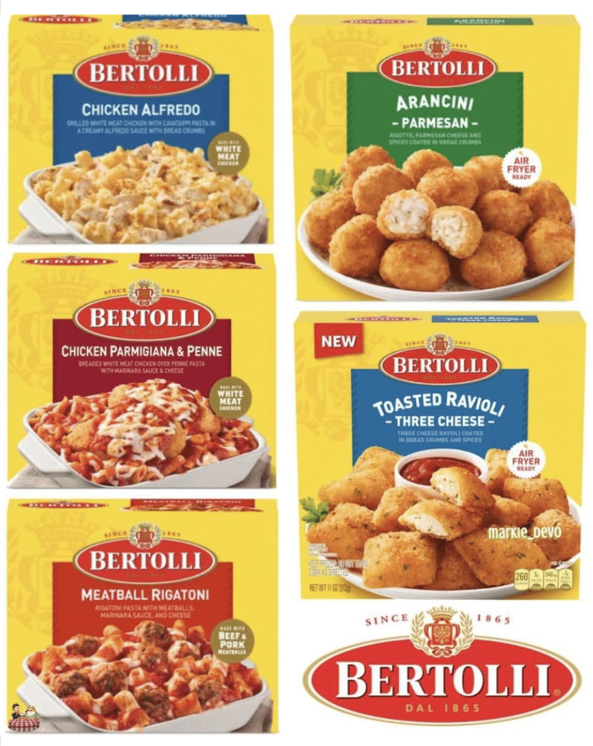 Bertolli Announces 5 New Italian Frozen Delights