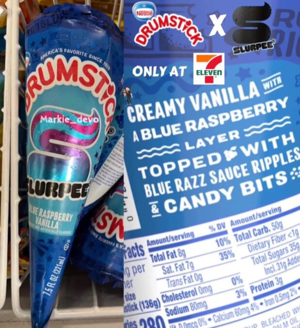Cool Off with the New Blue Raspberry Vanilla Treat at 7-Eleven!