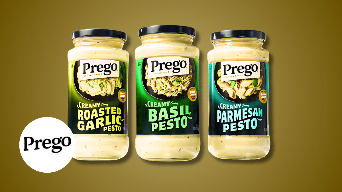 Campbell's Prego Has 3 New Pesto Sauces To Choose From!