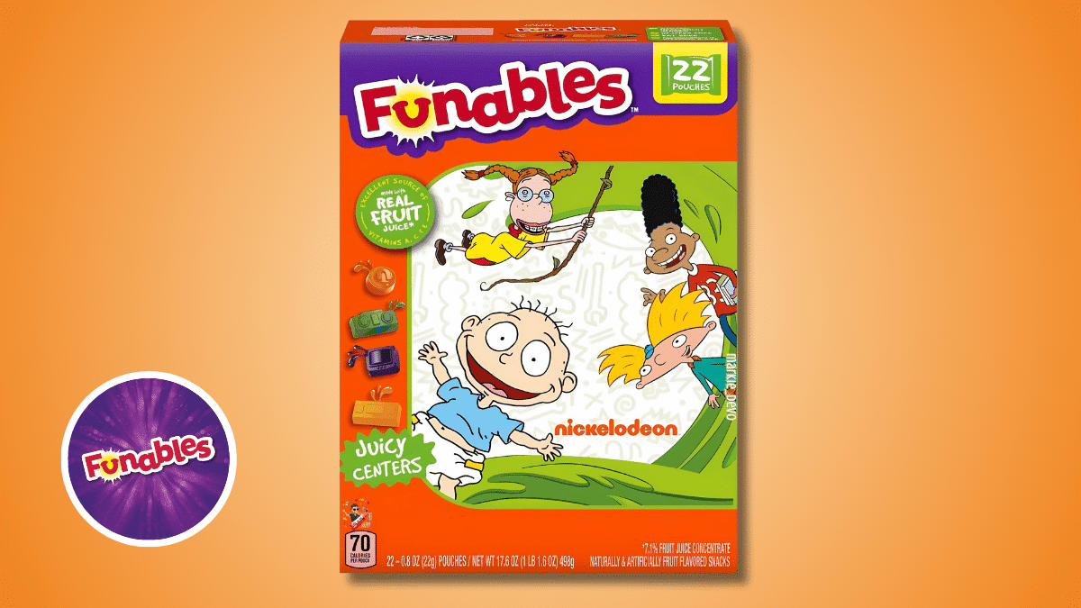Funables Launches Fun Fruit Snacks Inspired by Rugrats
