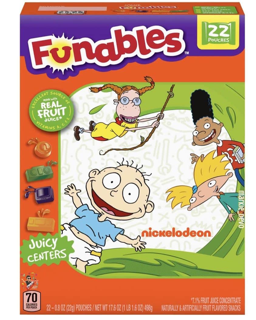Funables Launches Fun Fruit Snacks Inspired by Rugrats