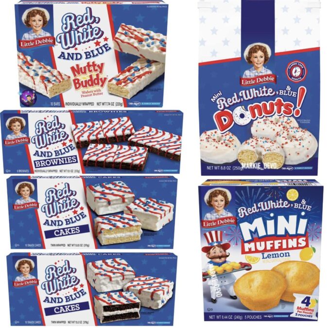Celebrate the Holidays with Little Debbie's Patriotic Treats!