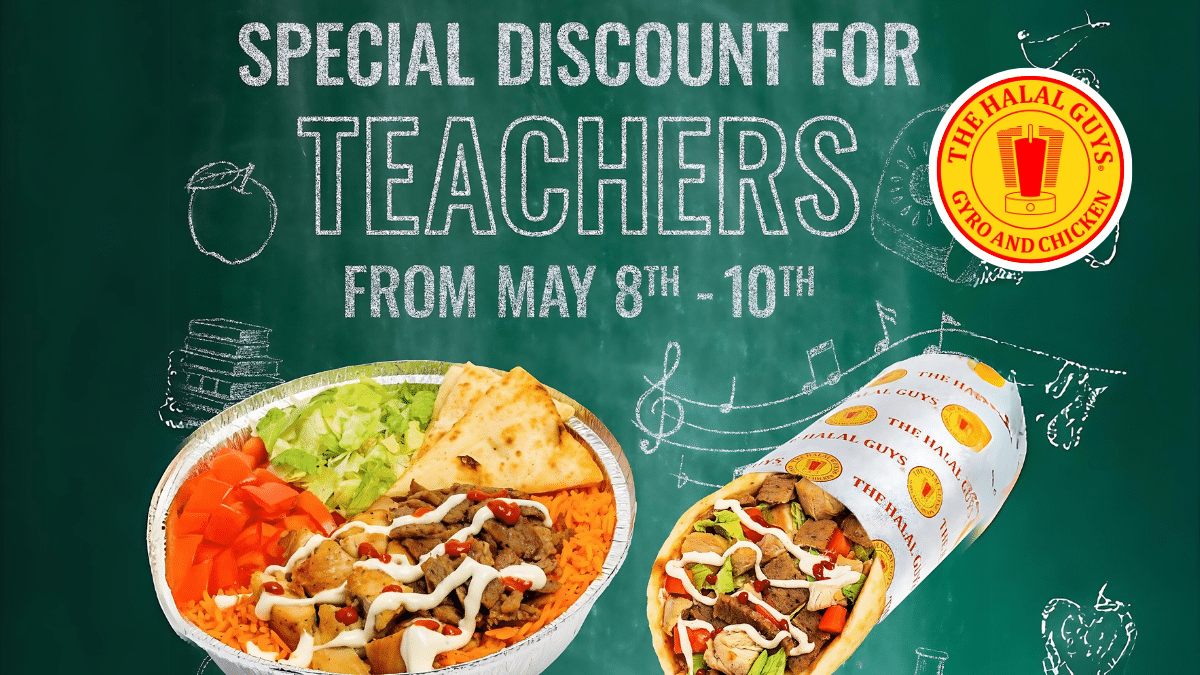 The Halal Guys Unveils Special Deals for Teachers and Moms