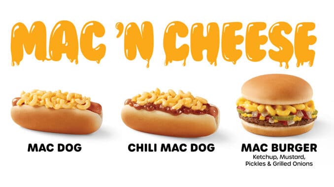 Wienerschnitzel Debuts Mac 'N Cheese Hot Dogs and Burgers