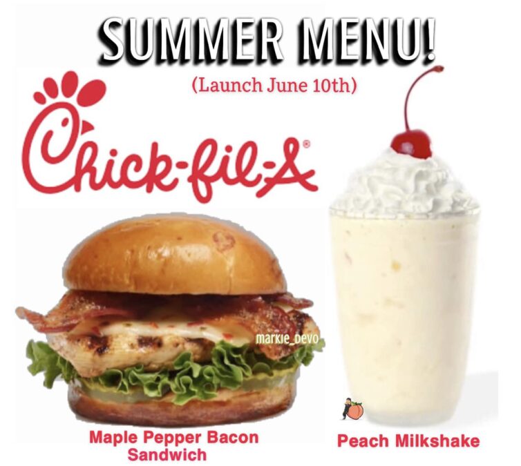 Leaked Chick Fil A Summer Menu 2024 Is Here