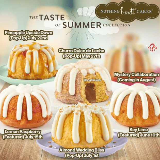 Nothing Bundt Cakes New Summer Flavors Are Confirmed