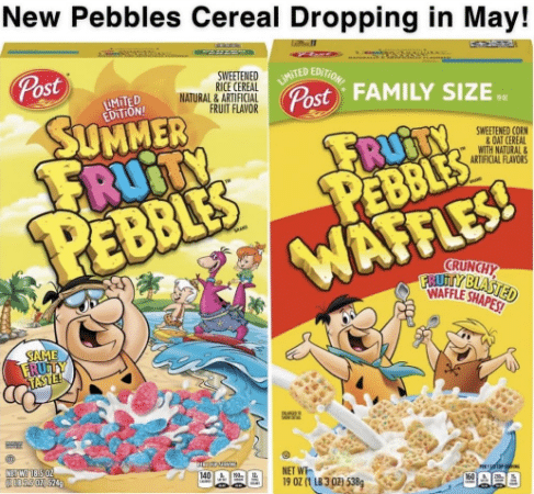 Pebbles Waffle Cereal to Arrive at Various Stores, Not Just Walmart