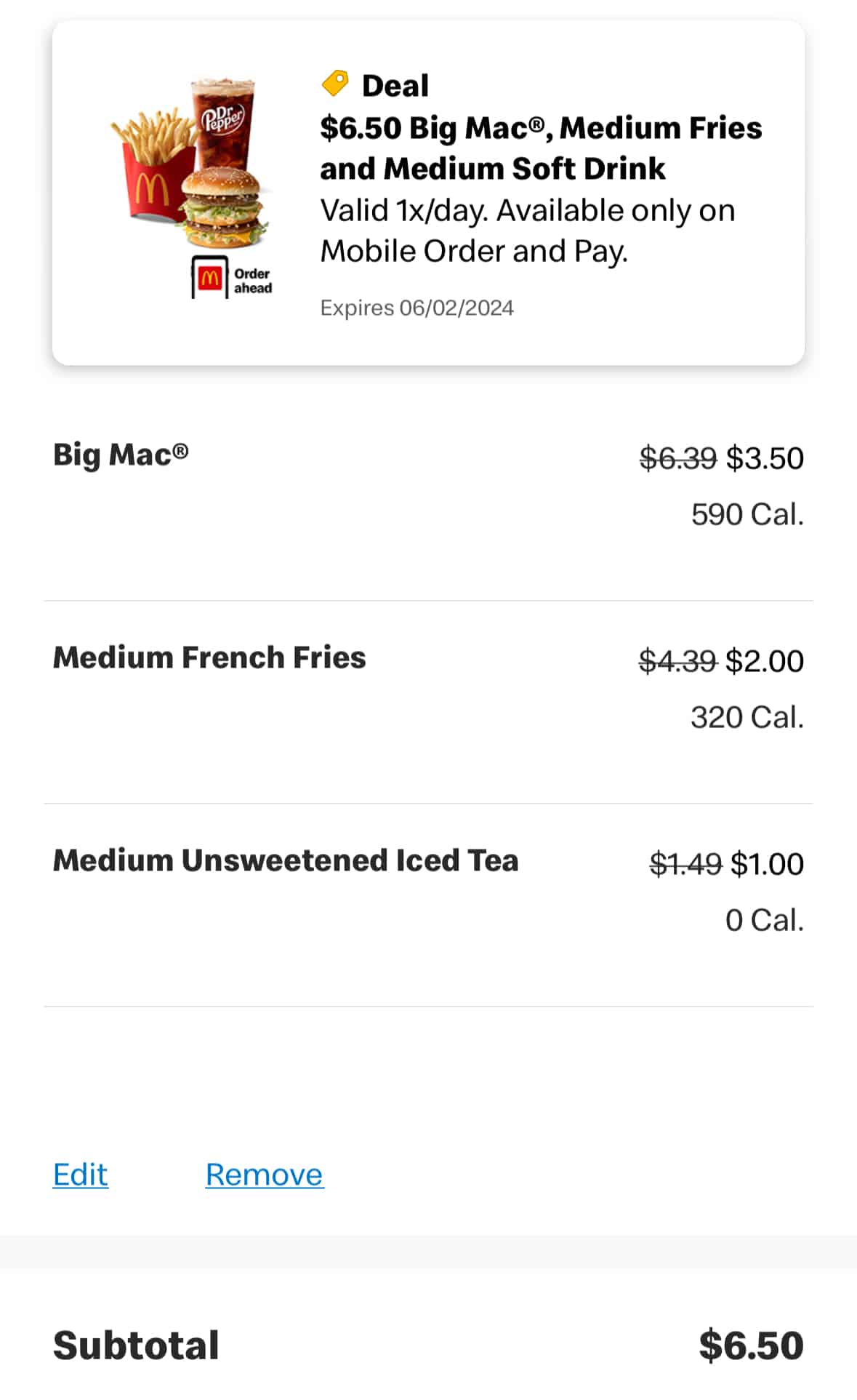 McDonald's Offers 50% Off Meal To Win Back Customers