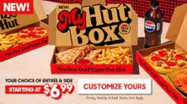 Score Pizza Hut's Delicious Pizza Combo Starting at $6.99