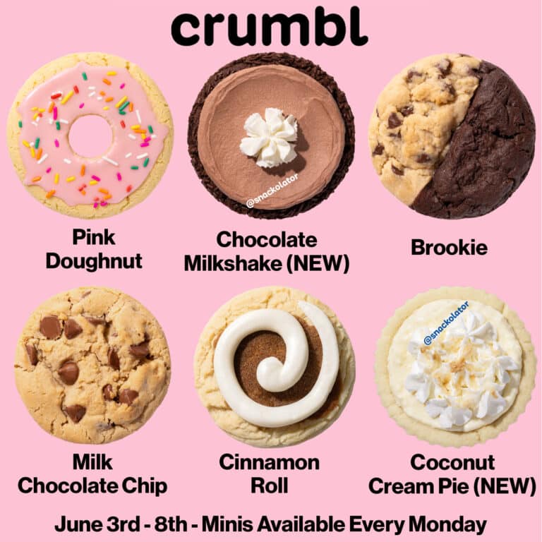Check Out These New Must Try Cookie Flavors From Crumbl