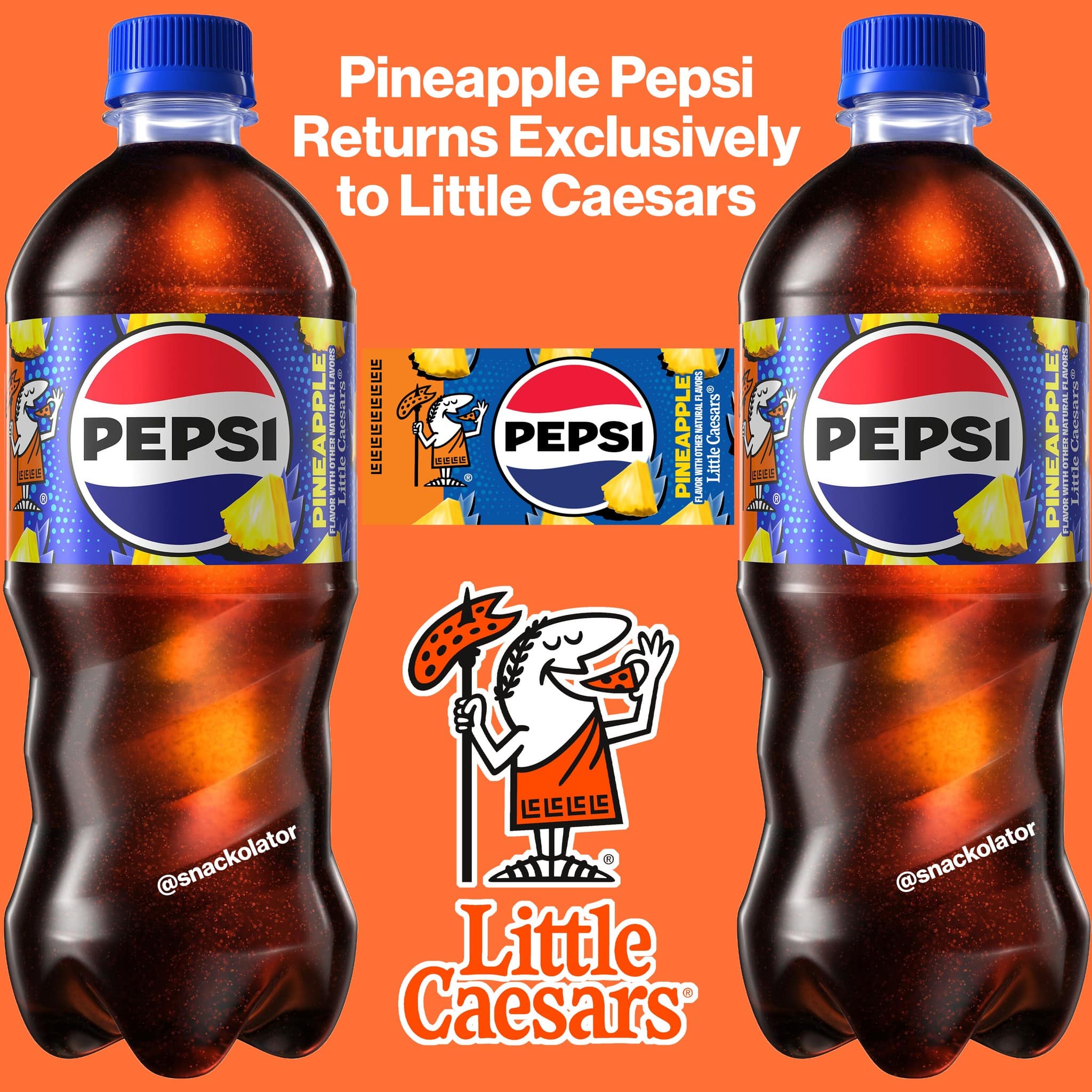 Summer Exclusive: Pineapple Pepsi Is Back at Little Caesars