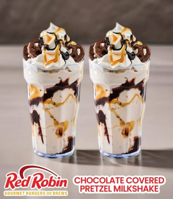 Red Robin Unveils Their Richest, Most Decadent Milkshake Ever