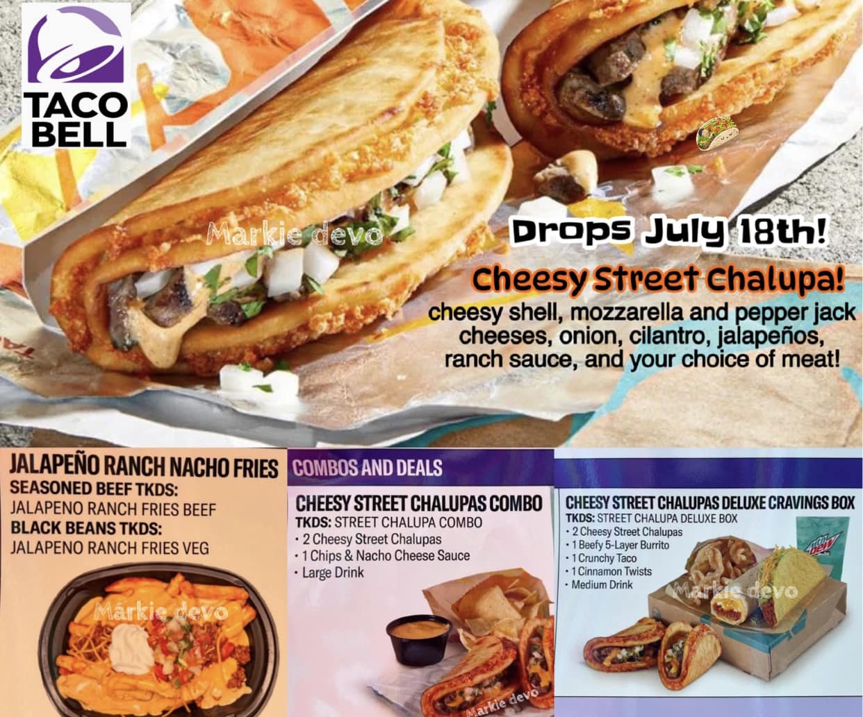 Sneak Peek: More Taco Bell Summer Menu Drops Nationwide On July