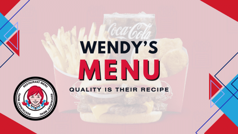The #1 Wendy's Menu and Prices Near Me
