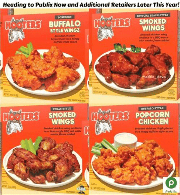 Hooters Announces Four New Frozen Appetizers