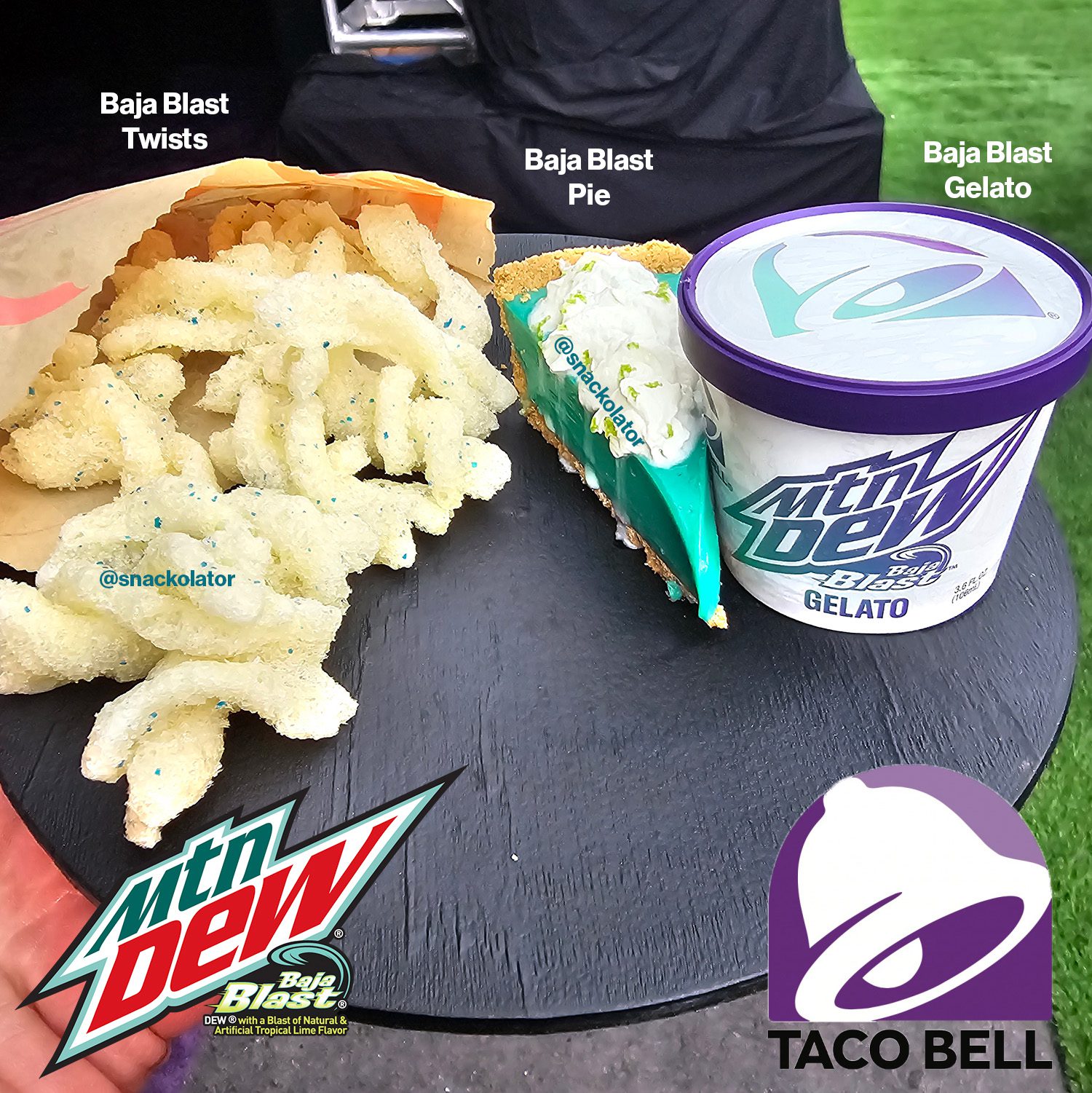 Taco Bell Puts the Baja Blast Spin on Classic Treats