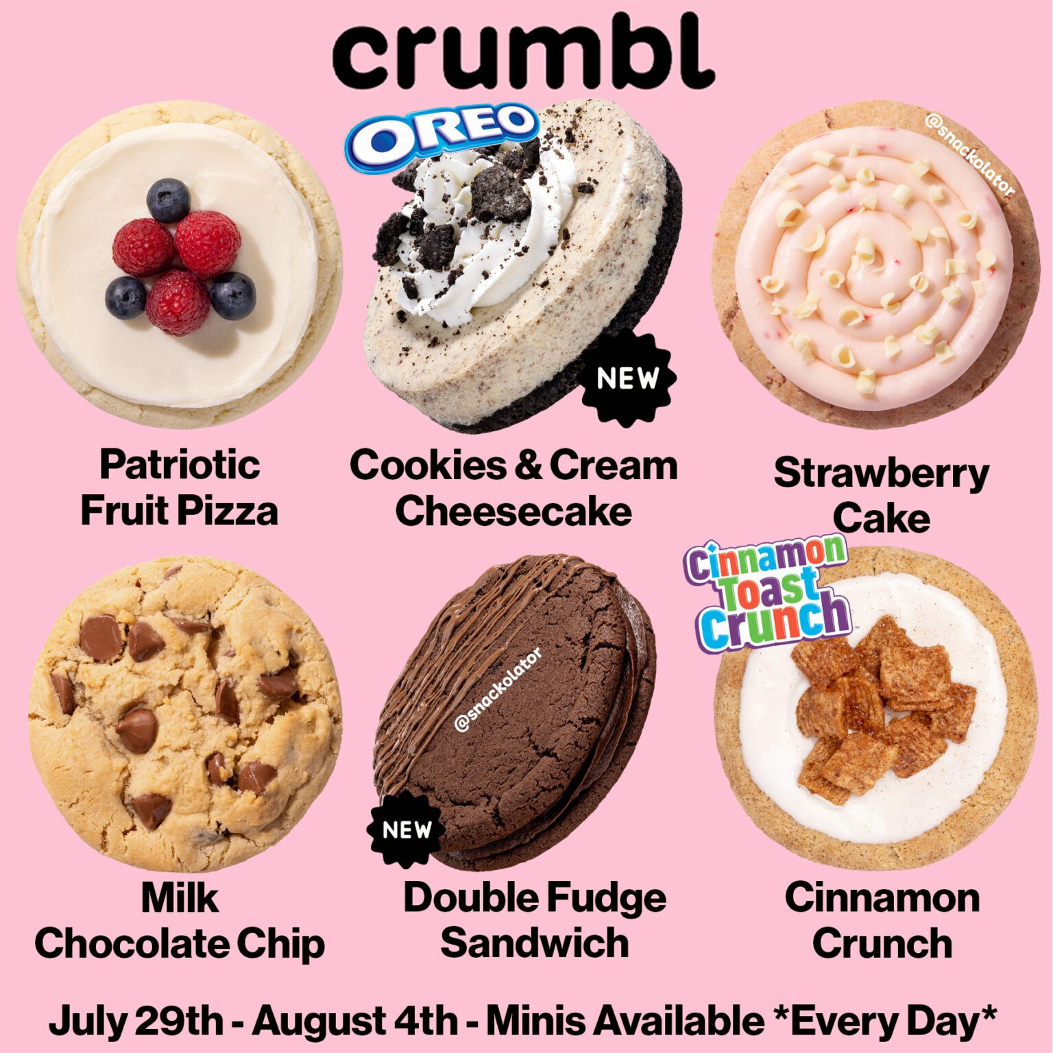 New Crumbl Flavors Just Dropped and I’m Excited