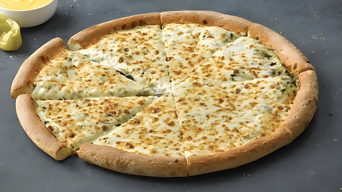 Papa John S Chicken Alfredo Pizza