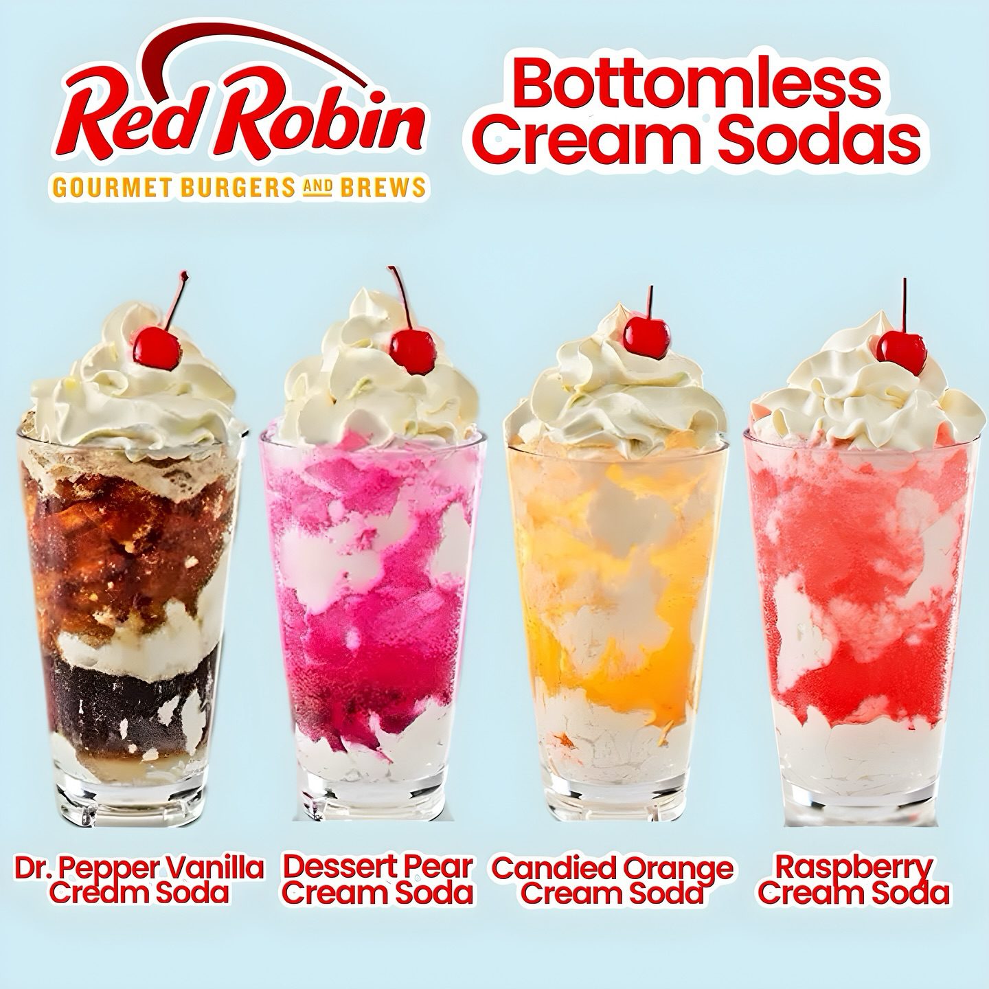 Why Everyone's Talking About Red Robin's New Bottomless Cream Sodas