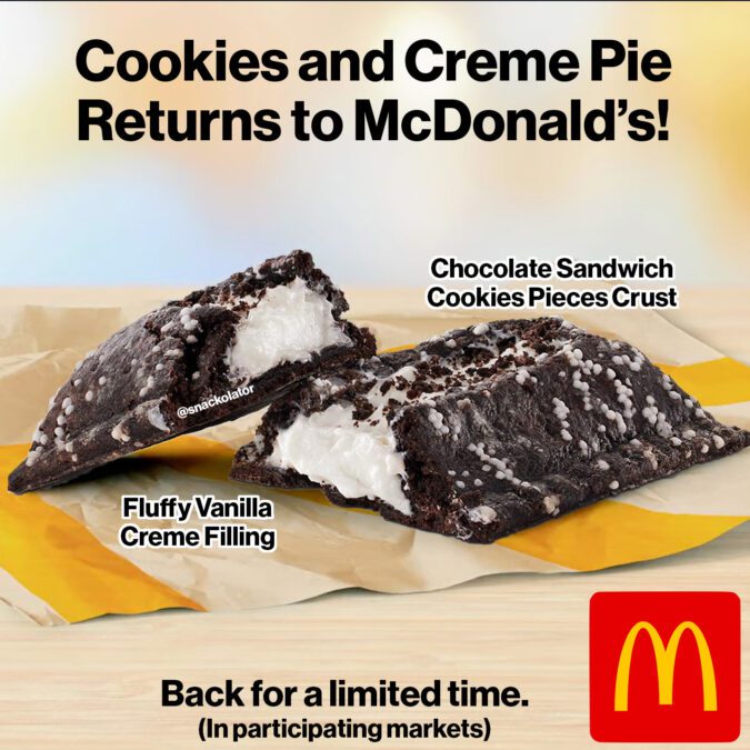 The Secret is Out: McDonald's Brings Back Limited Time Dessert