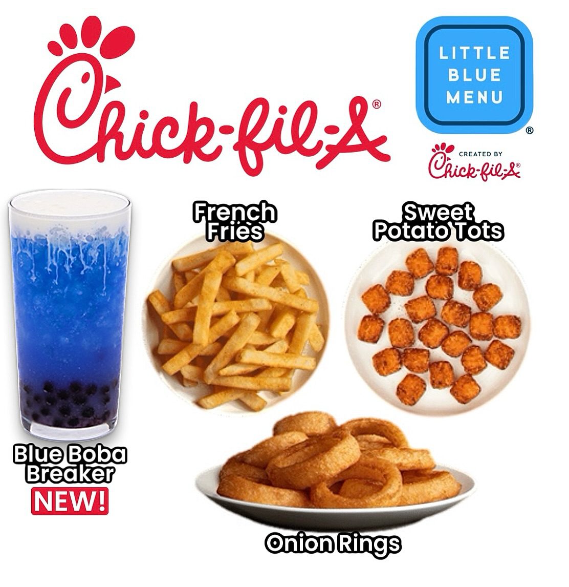 Discover Chick-fil-A Little Blue's Latest Drink and New Side Dishes
