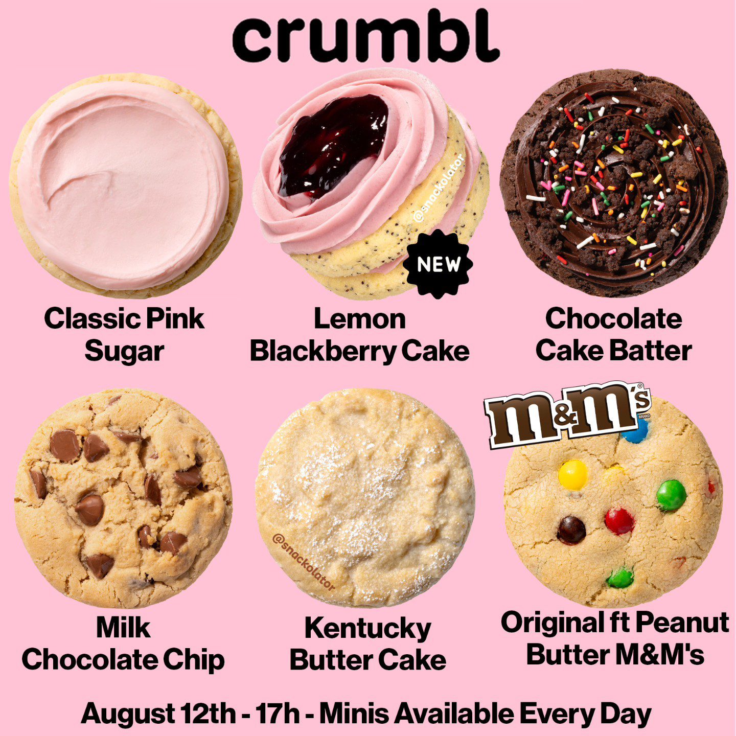 Crumbl Cookies Unveils Irresistible New Flavors You Shouldn't Miss