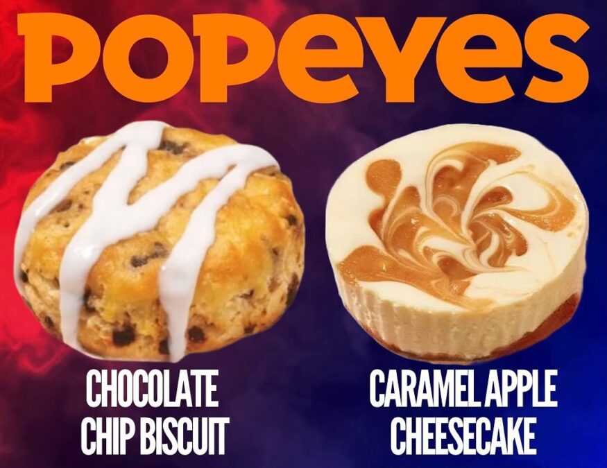 Popeyes Drops Two Tempting New Desserts You Can't Miss