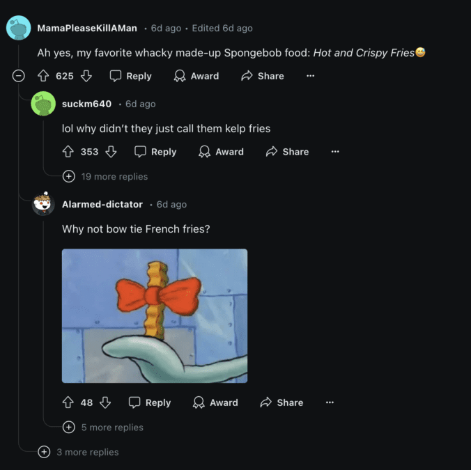 Wendy's Leaked SpongeBob-Themed Menu Teases The Arrival of Krabby Patty