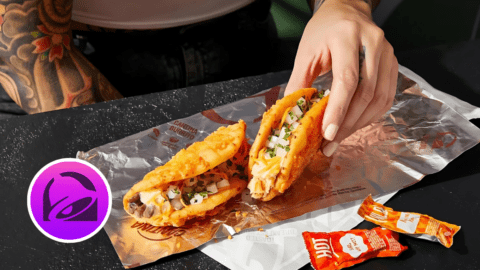 Taco Bell Tests A Bold New Cheddar Street Chalupa At Select Locations
