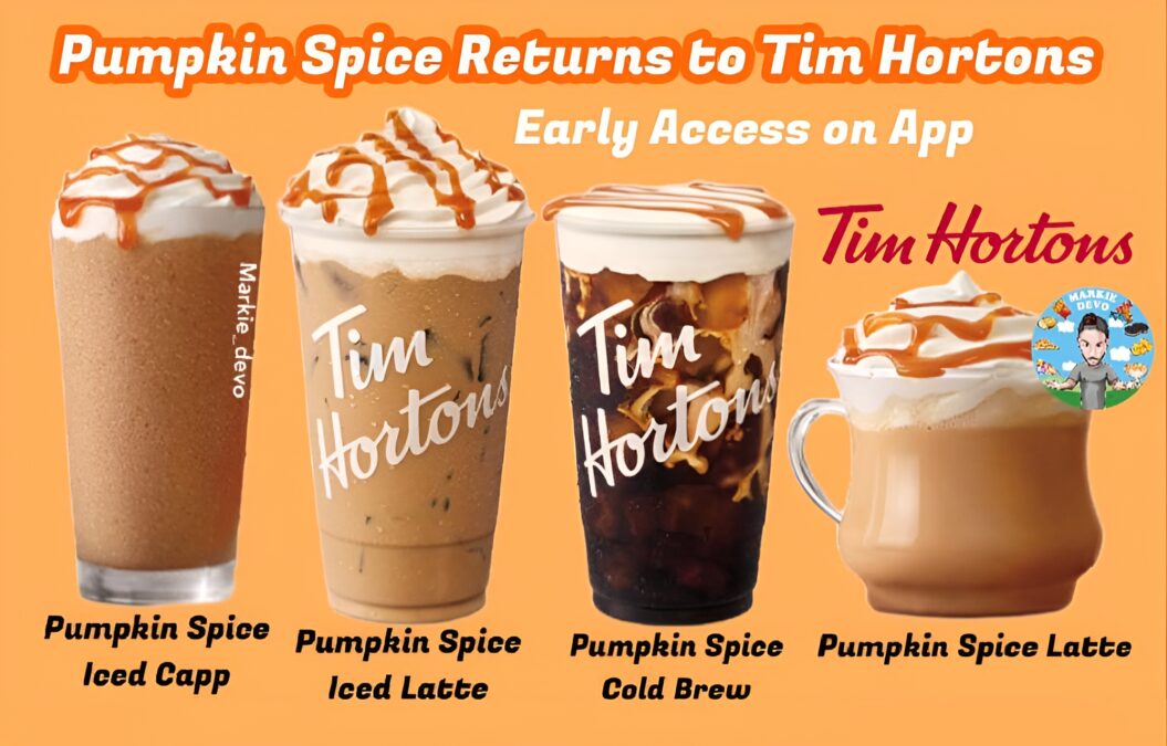 Check Out What's New: Tim Hortons Kicks Off Pumpkin Season Early