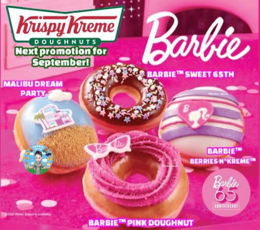 Celebrate Barbie's 65th with These Limited-Edition Krispy Kreme Treats