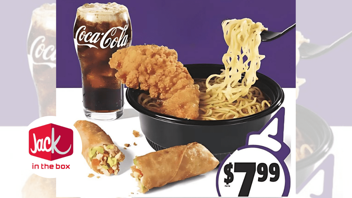 A New Twist on Ramen: Jack in the Box's Crispy Chicken Combo Revealed